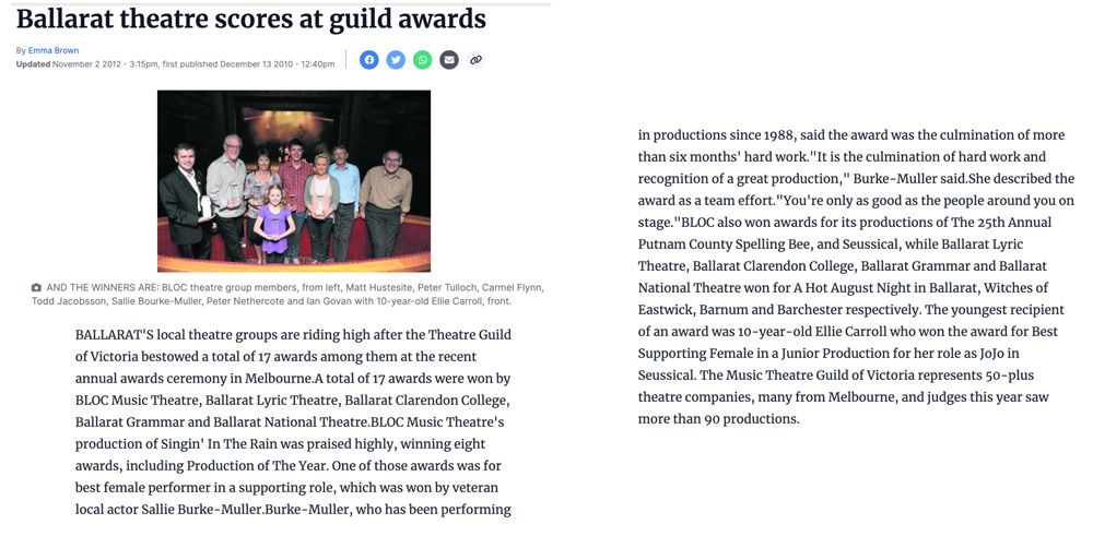 Who we are - Ballarat National Theatre